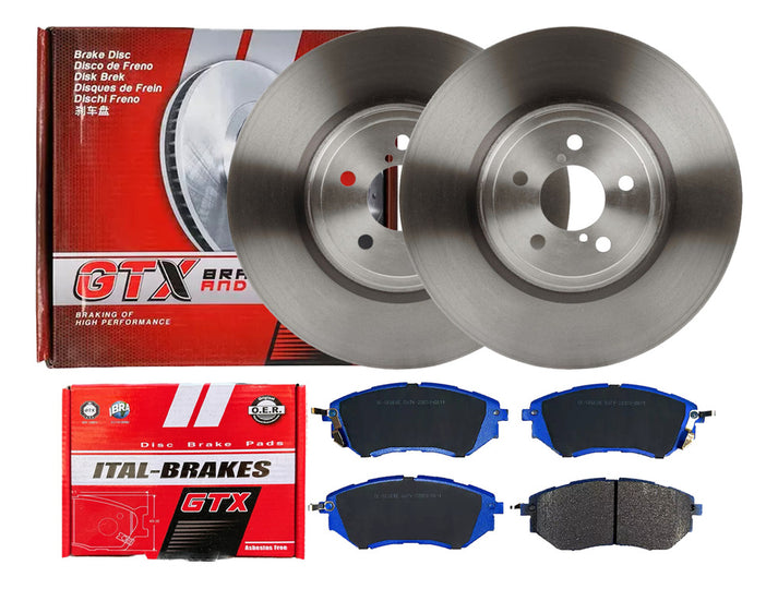 Discos Freno + Pastillas Subaru Tribeca 3.6 2004 2012 – Repuestos del Sol